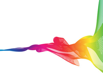 Rainbow Wave Swoosh Vector Images (95)