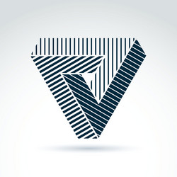 Three Part Triangle Vector Images (over 700)