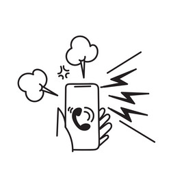 Annoying Phone Caller Clip Art