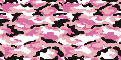 Pink camouflage military pattern Royalty Free Vector Image