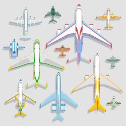Aircraft Top View Vector Images (over 2,100)