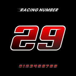 Number 29 Vector Images (over 890)