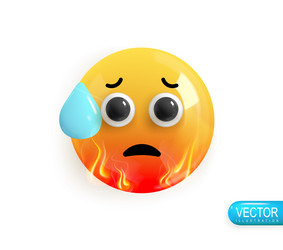 Sweating Emoji