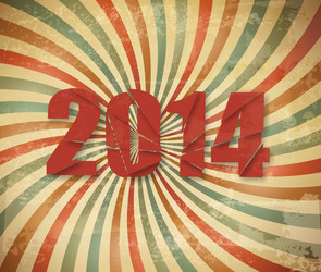 2014 happy new year background Royalty Free Vector Image