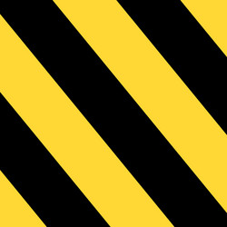 Yellow and black striped bar Royalty Free Vector Image