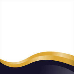 Black gold footer design template Royalty Free Vector Image