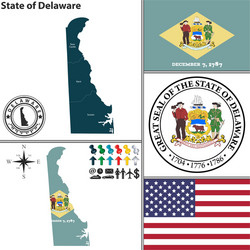Delaware Map Vector Images (over 1,000)