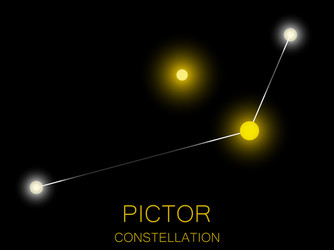 Pictor Constellation Vector Images (13)