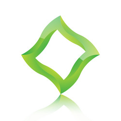 Green Logo Brand Square