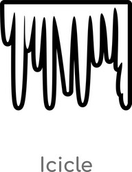 Icicle Outline Vector Images (over 470)