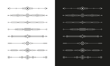 Geometric Page Divider Vector Images (over 970)