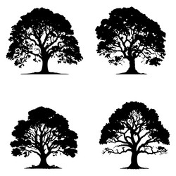 Oak Tree Stencils