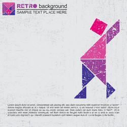Tangram Human Man Vector Images (over 130)