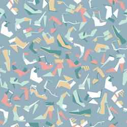 Holiday bright seamless pattern pink shiny Vector Image