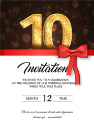 Golden Jubilee Invitation Cards Vector Images (over 5,600)