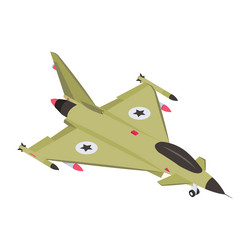 Fighter jet Royalty Free Vector Image - VectorStock