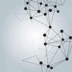 Modern abstract tech Royalty Free Vector Image