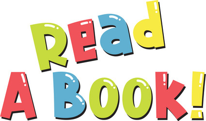 Font design for word library with many books Vector Image