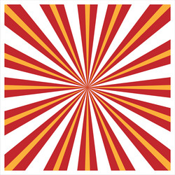 Retro radial explosion Royalty Free Vector Image