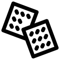 Graham cracker line icon Royalty Free Vector Image