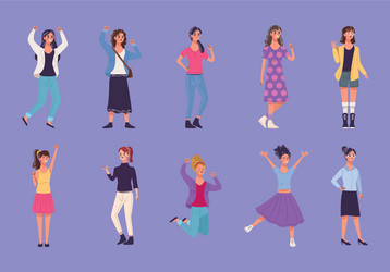 Number 10 Cartoon Vector Images (over 1,100)