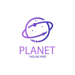 Negative space bamboo logo design template Vector Image