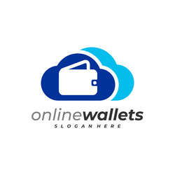 Data cloud logo design template server Royalty Free Vector