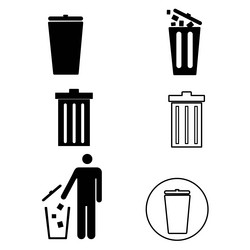 Dustbin Sign Vector Images (over 21,000)