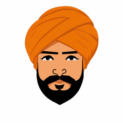 Punjabi Sardar Vector Images (over 250)