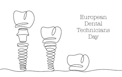 Ground telescope one line Royalty Free Vector Image