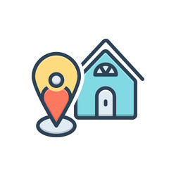 Neighborhood Map Icons Vector Images (over 240)