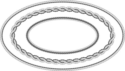 Rope Oval Border