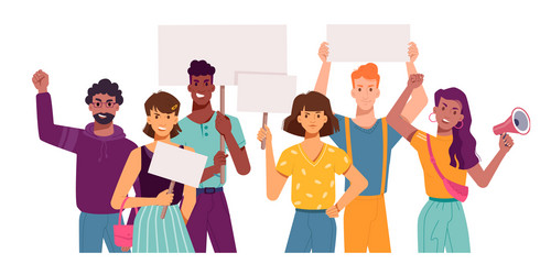 Isometric protest infographic Royalty Free Vector Image