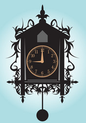 Pendulum Clock Drawing Vector Images (over 960)