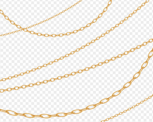 Realistic chains background Royalty Free Vector Image