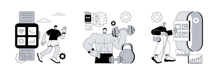 Activity Tracker Vector Images (over 3,200)