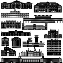 Architecture Royalty Free Vector Image - VectorStock