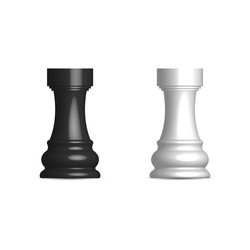 Chess Rook Realistic Vector Images (86)