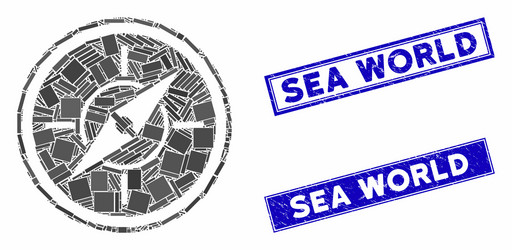 Compass Watermark Icon Vector Images (over 130)