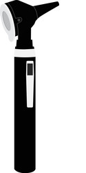 Otoscope and ear Royalty Free Vector Image - VectorStock