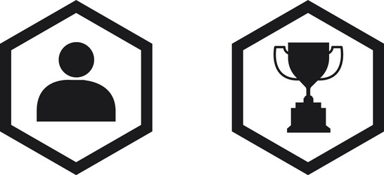 Silhouette Man Holding Trophy Vector Images (82)