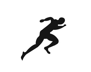 Man Running Front View Vector Images (over 300)