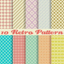 Attractive seamless patterns tiling Royalty Free Vector