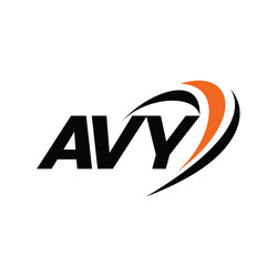 Avi monogram logo Royalty Free Vector Image - VectorStock