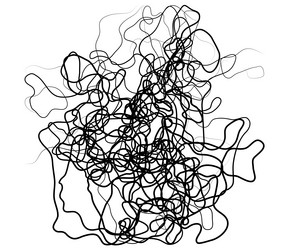 Squiggle frames set zigzag wavy edges retro Vector Image