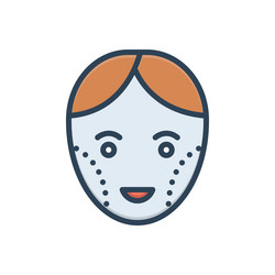 Cheek Royalty Free Vector Image - VectorStock