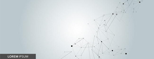 Connect dots and lines great design for any Vector Image