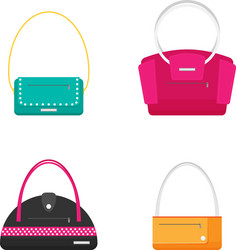 Hand bag graphic design template isolated Vector Image