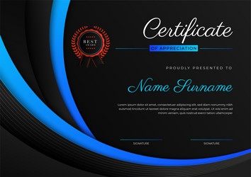 Blue Certificate Vector Images (over 38,000)