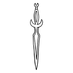 Geometric Sword Vector Images (over 4,600)